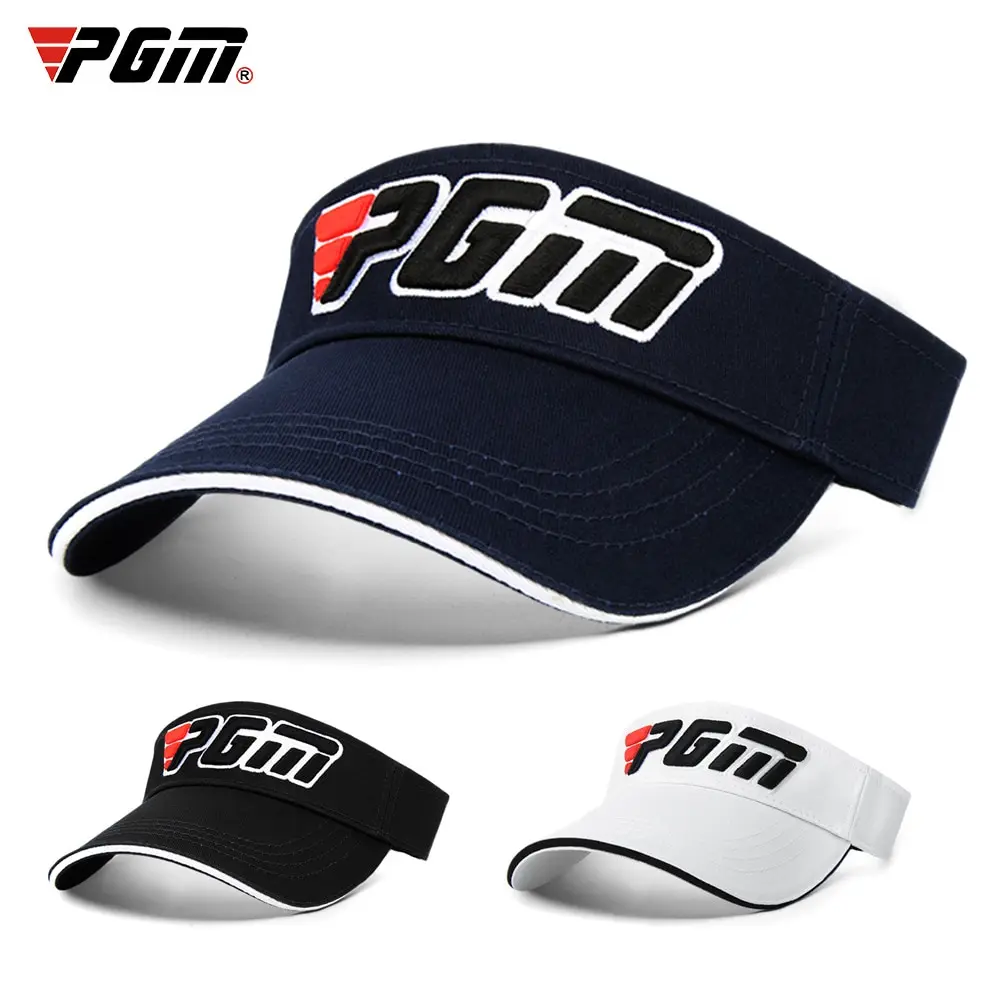 PGM Golf Hats Men Women Removable Sun Cap Sports Sunscreen Breathable ...