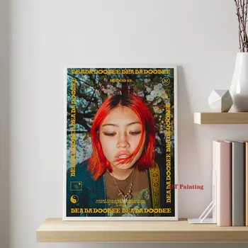 Singer Beabadoobee 'Fake It Flowers' Music Album Poster Canvas Painting ...