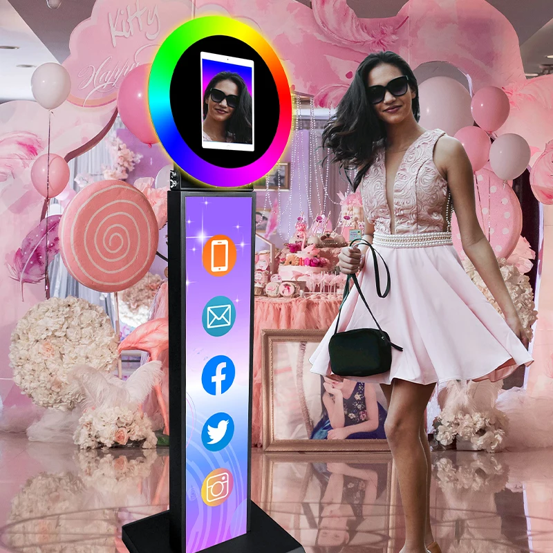 iPad-Photo-Booth-Selfie-Machine-Shell-Adjustable-Stand-Photobooth ...