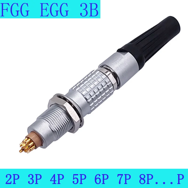 FGG EGG.3B 2 3 4 5 Pin Push-pull Self-locking Metal Aviation Quick Plug ...