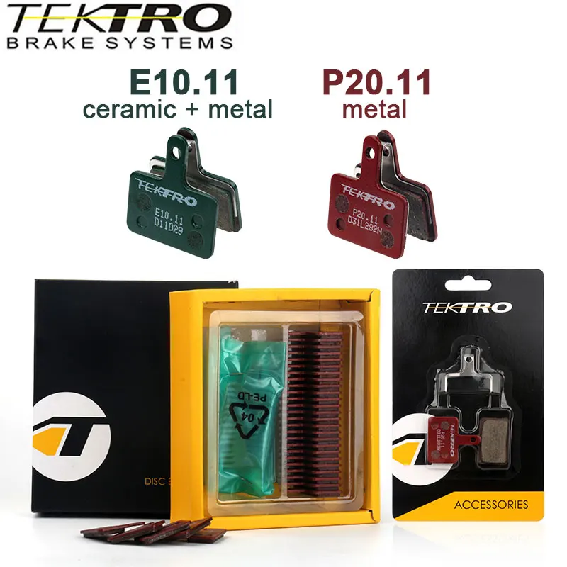 Tektro-Brake-Pad-P20-11-Hydraulic-Disc-Brake-Pads-E10-11-Mountain-Bike ...