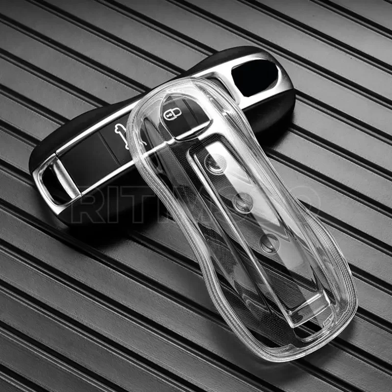 High Quality Transparent Remote Key Cover Case Skin Shell Fit for ...