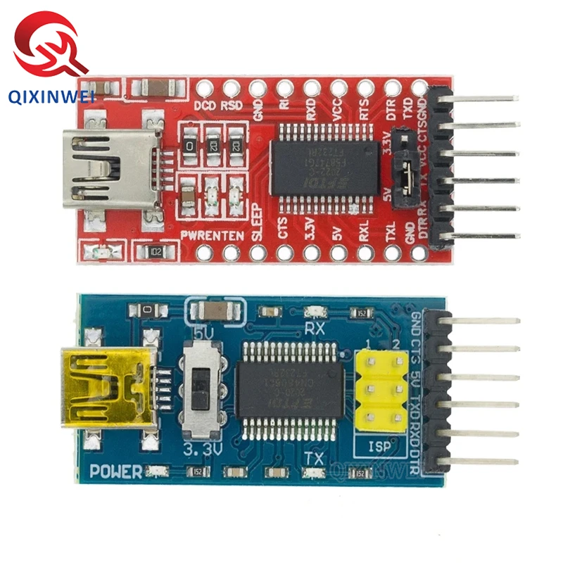 FT232RL FTDI USB 3.3V 5.5V to TTL Serial Adapter Module for Arduino ...