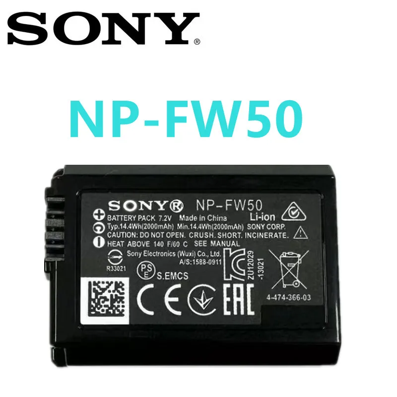 Original-For-SONY-np-fw50-NP-FW50-Battery-For-Sony-Alpha-a6500-a6300 ...