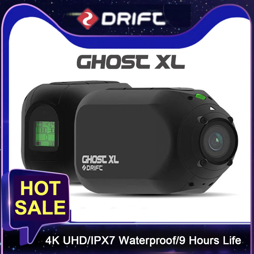 Drift Ghost XL Action Camera 1080P Full HD Video Camera Motorcycle Bike ...