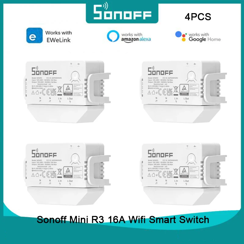 Sonoff-Mini-R3-16A-Wifi-Bluetooth-Smart-Switch-Met-S-MATE-No-Neutral ...