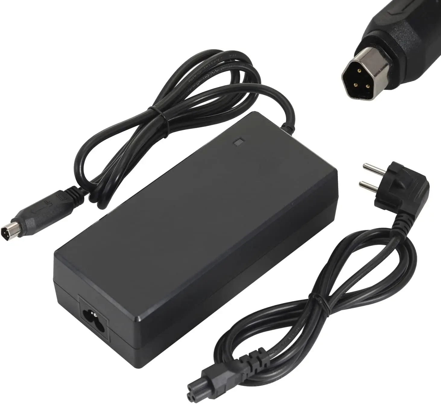 HANERIDE E-Bike Charger 42V 2A 3PIN for PHYLION/JOYCUBE 36V battery for ...