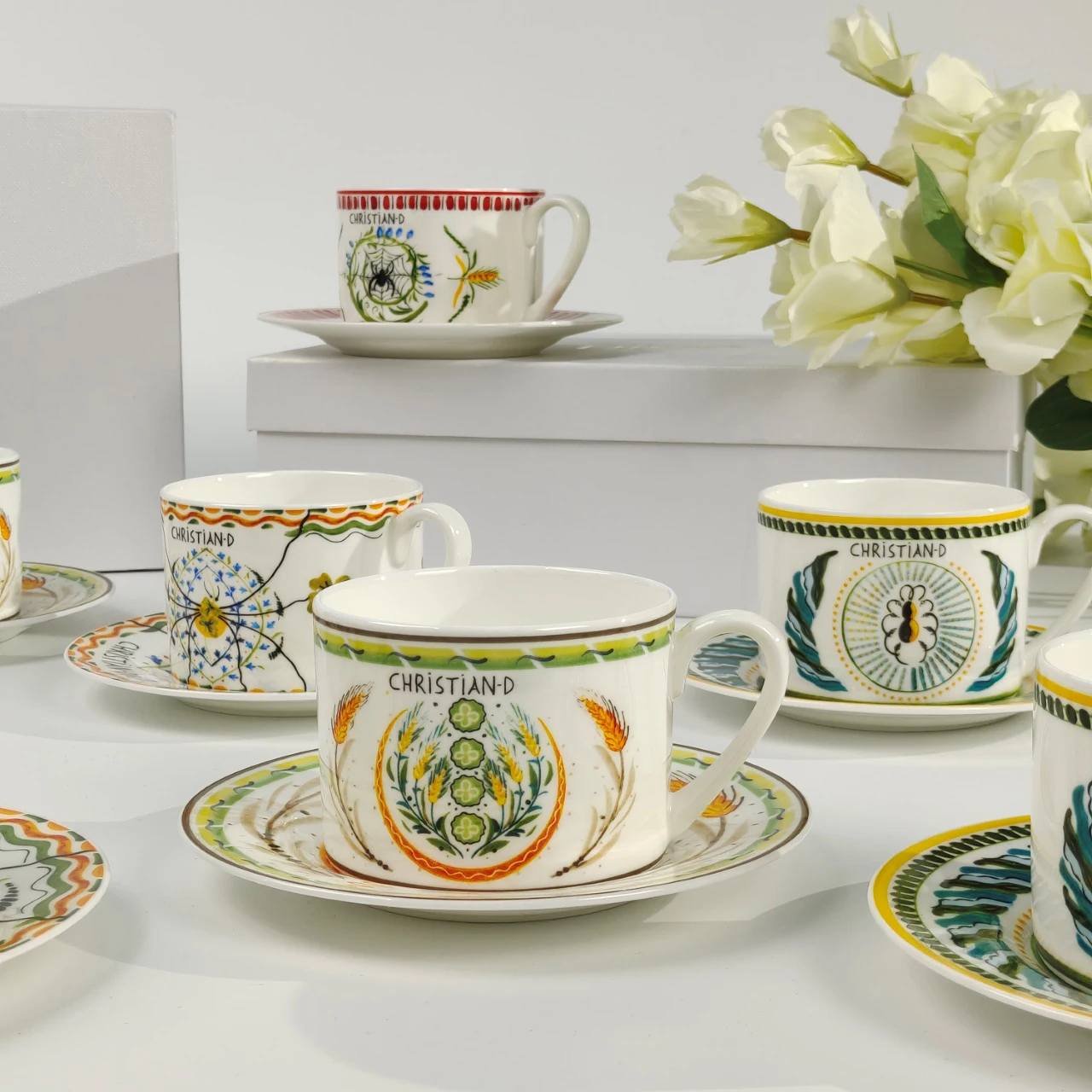 High-Quality-Ceramic-Espresso-Coffee-Cups-Tarot-Tea-Milk-Cups-Drinking ...