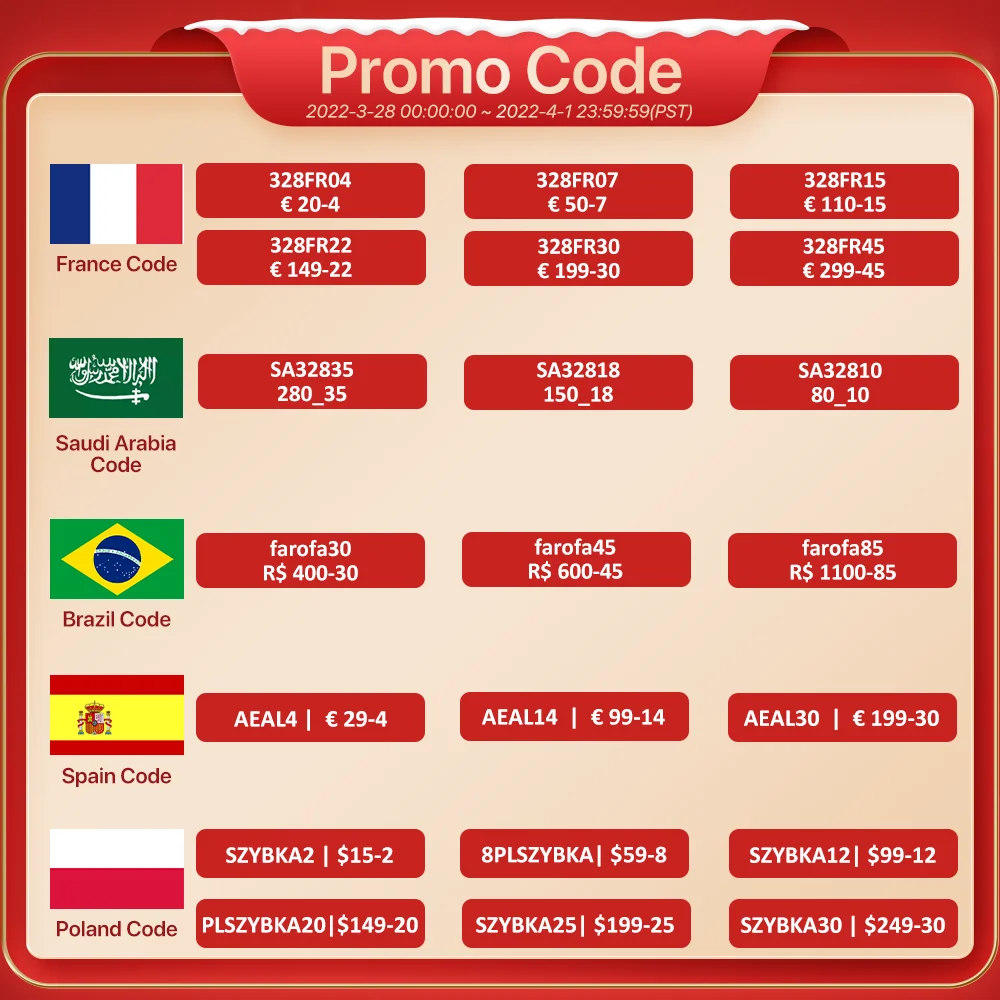 WONSDAR Official Store 12th Anniversary Sale -Country Promo Code ...