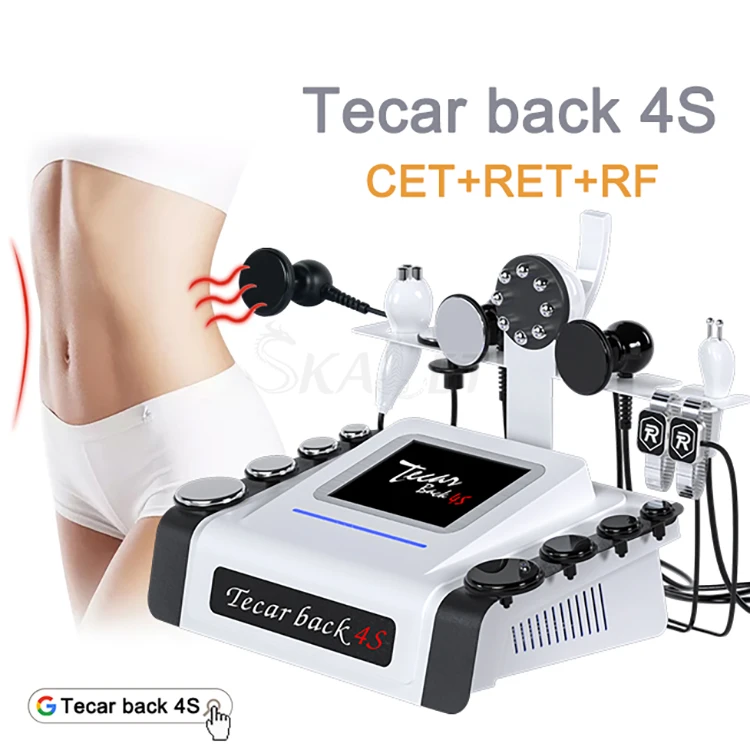 Multipolar RF Facial Skin Tightening CET RET Cellulite Treatment Muscle ...