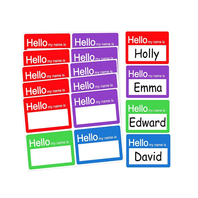 Hello My Name Is Purple