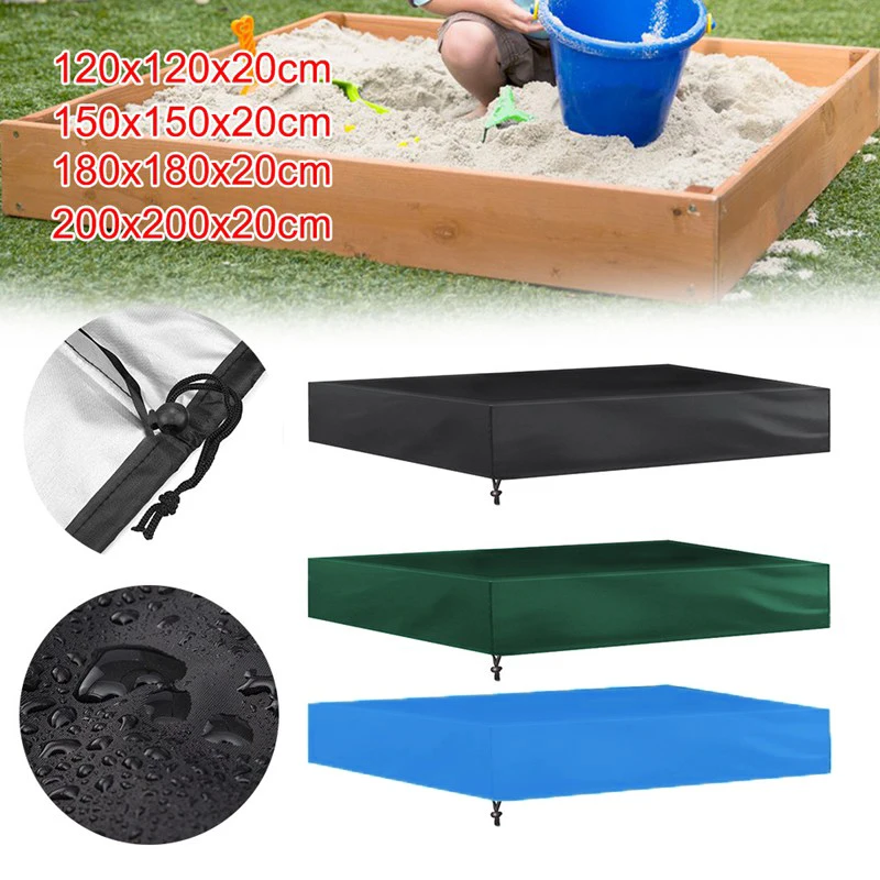 Sandpit-Dustproof-Waterproof-Rainproof-Cover-Outdoor-Garden-Oxford ...