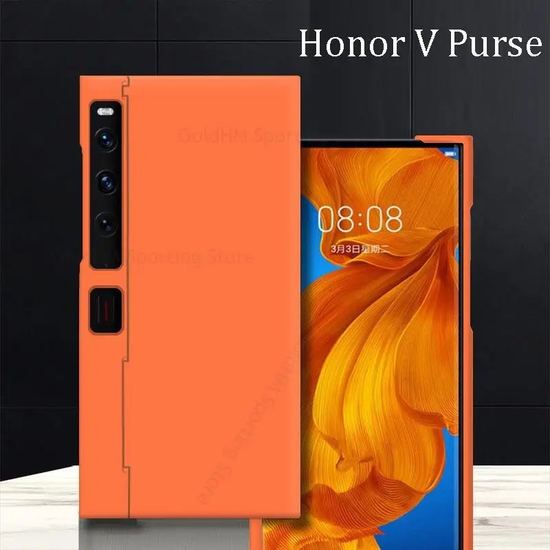 Skin-Feel-Matte-Phone-Case-For-Honor-V-Purse-5G-Candy-Color-Hard-PC ...