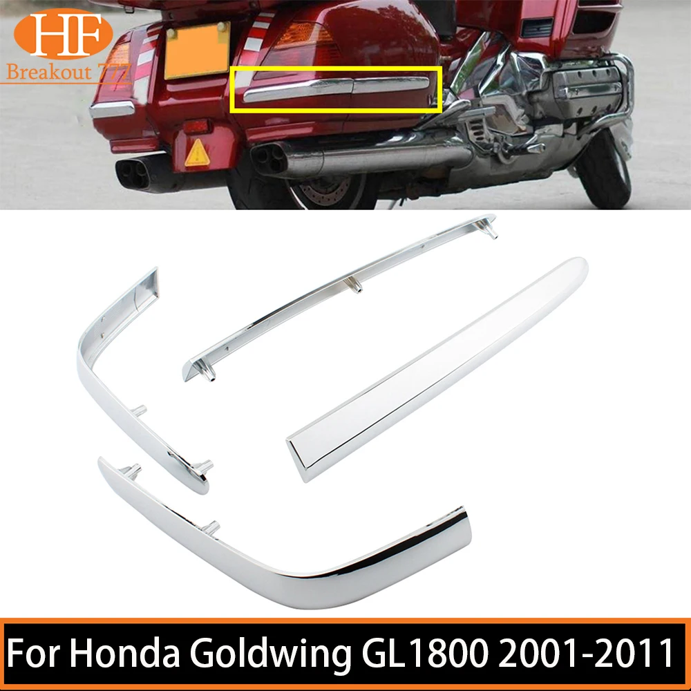 For-Honda-Goldwing-GL1800-2001-2011-Motorcycle-Trunk-Saddlebag-Moulding ...