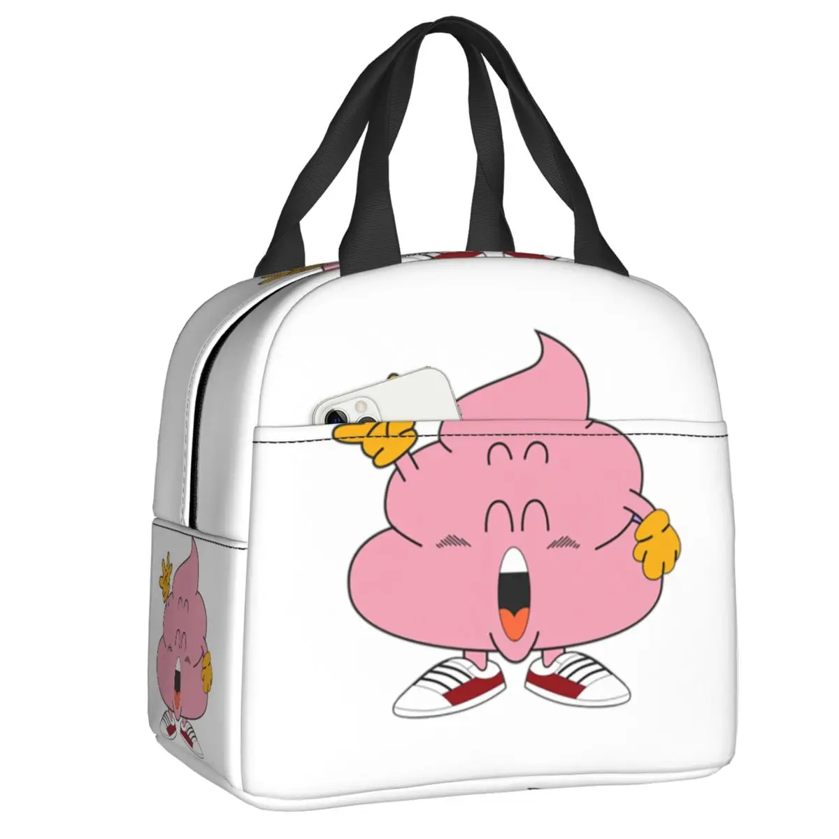 Custom Dr Slump Anime Arale Poop Lunch Bag Women Thermal Cooler ...