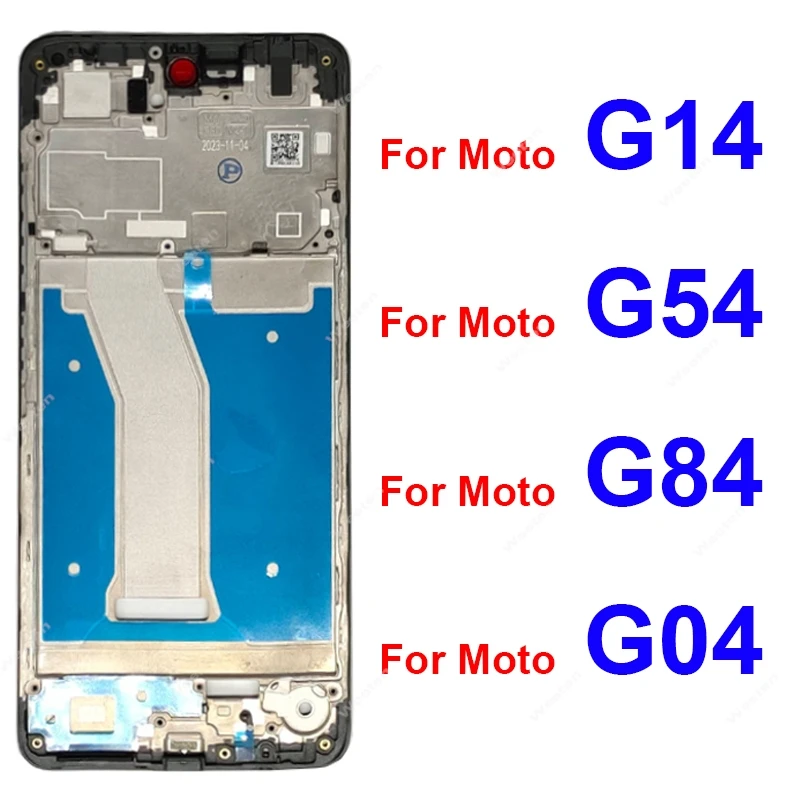 LCD-Screen-Middle-Frame-For-Motorola-Moto-G04-G14-G54-G84-LCD-Bezel ...
