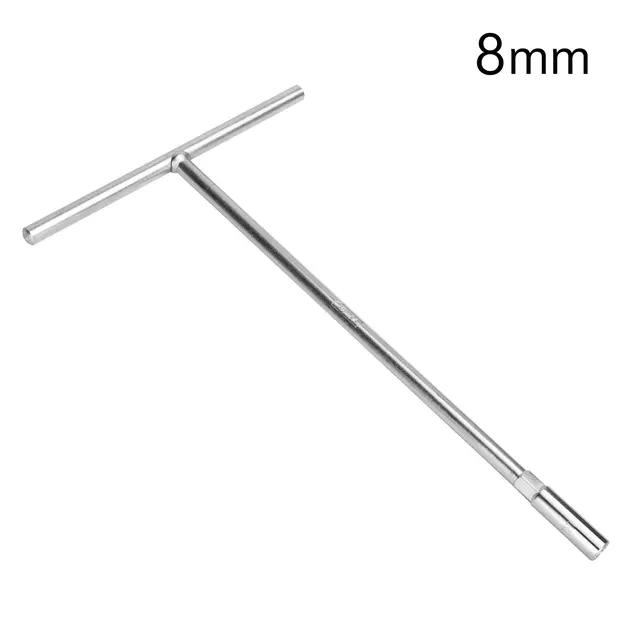 Deli T Handle Wrench Tool CRV Steel T Type Wrench 6 Point Long Hex Key ...
