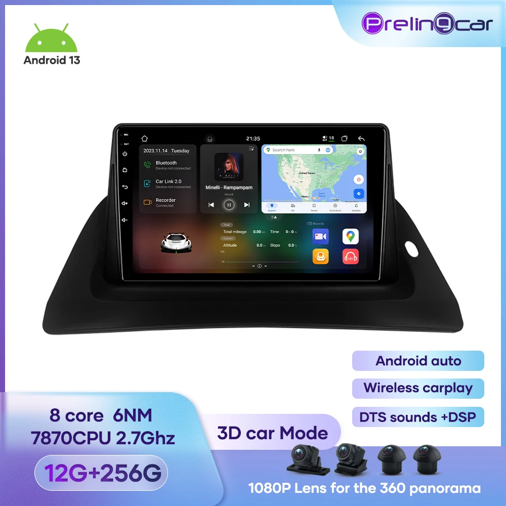 Radio-con-GPS-para-coche-reproductor-Multimedia-con-Android-13-receptor ...