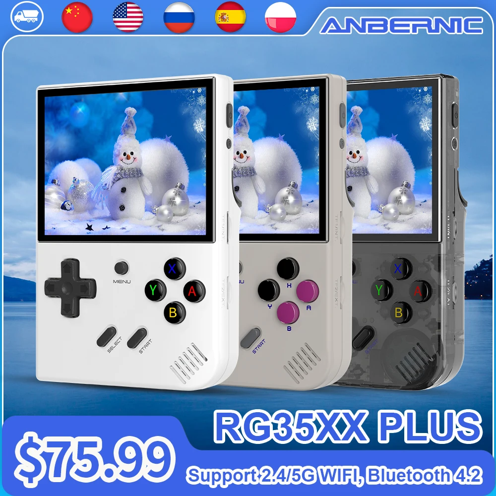 ANBERNIC-New-RG35XX-Plus-Retro-Handheld-Game-Player-Console-5000 ...