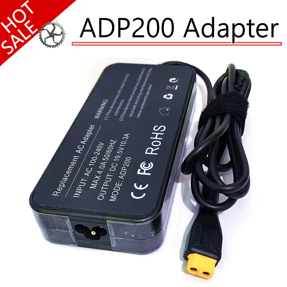 ADP200 AC Power Adapter 200W Supply XT60 Plug Output 19.5V 10.3A for RC ...