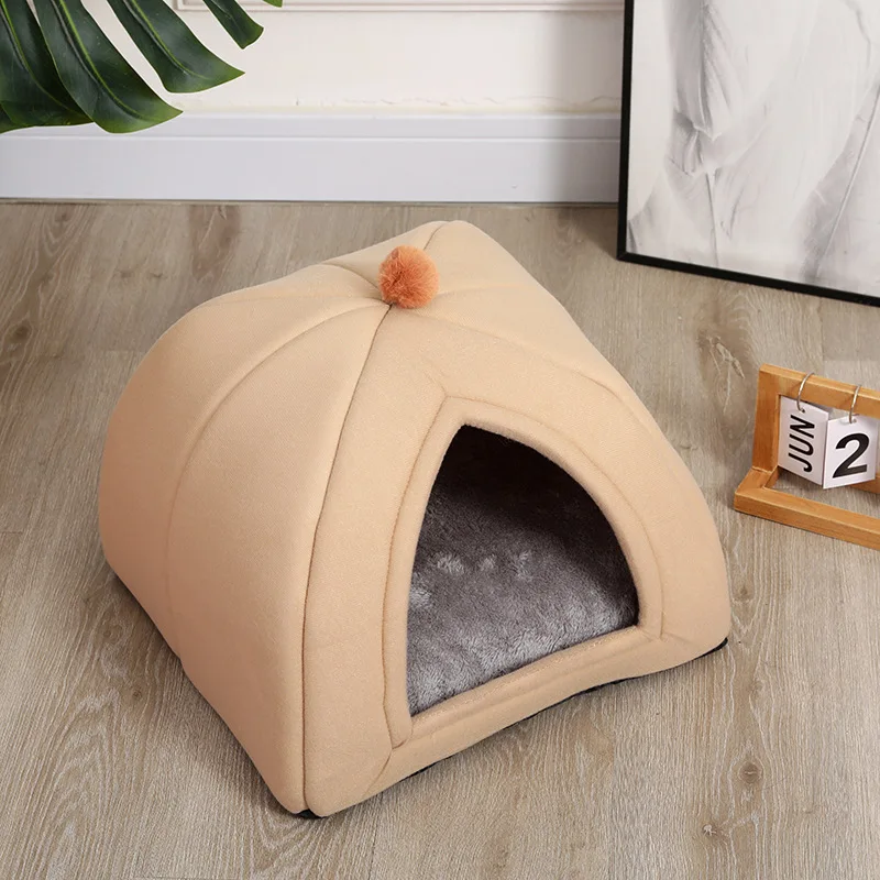 Yurt-large-space-cat-house-can-be-disassembled-and-washed-small-dogs ...