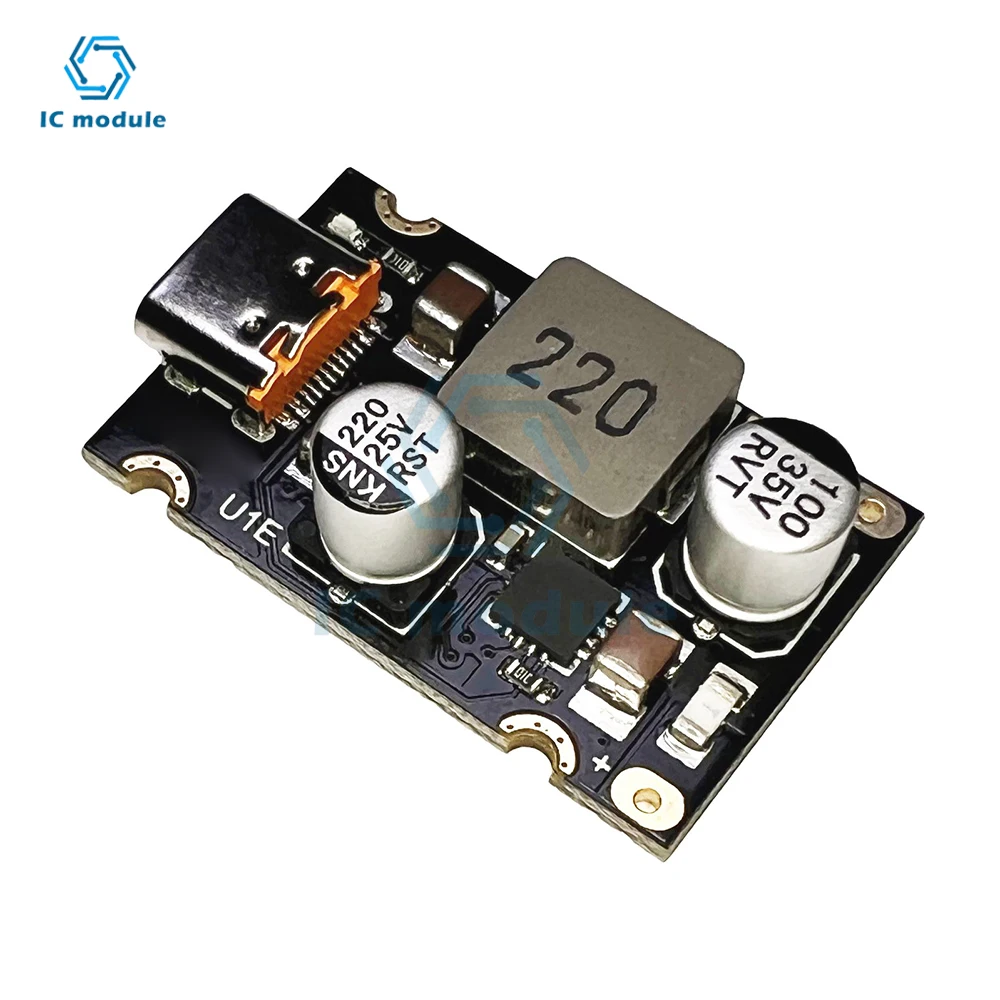 PD65W Fast Charging Module Type-C Interface PD3.1 PPS Fast Charging QC3.0 SCP