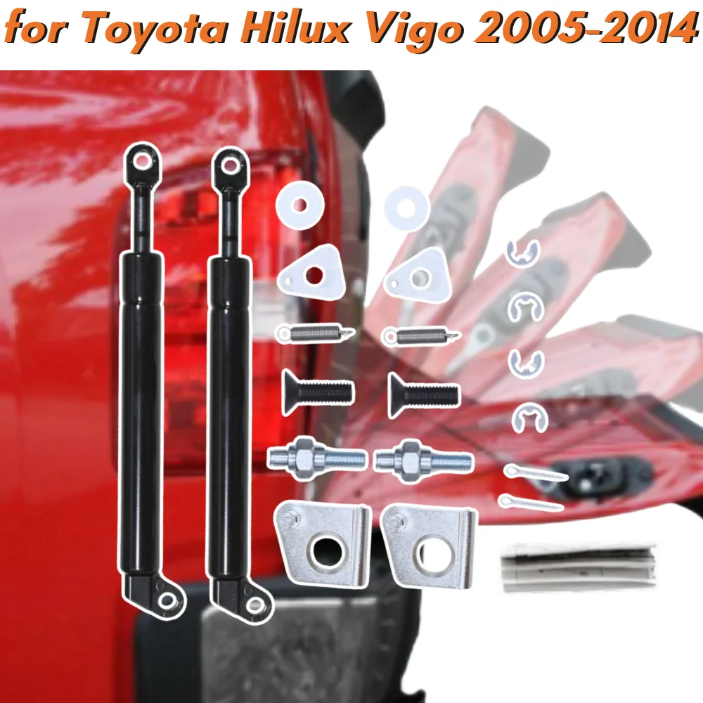 Qty(2) Trunk Struts for Toyota Hilux Vigo Pickup 2005-2014 Rear ...