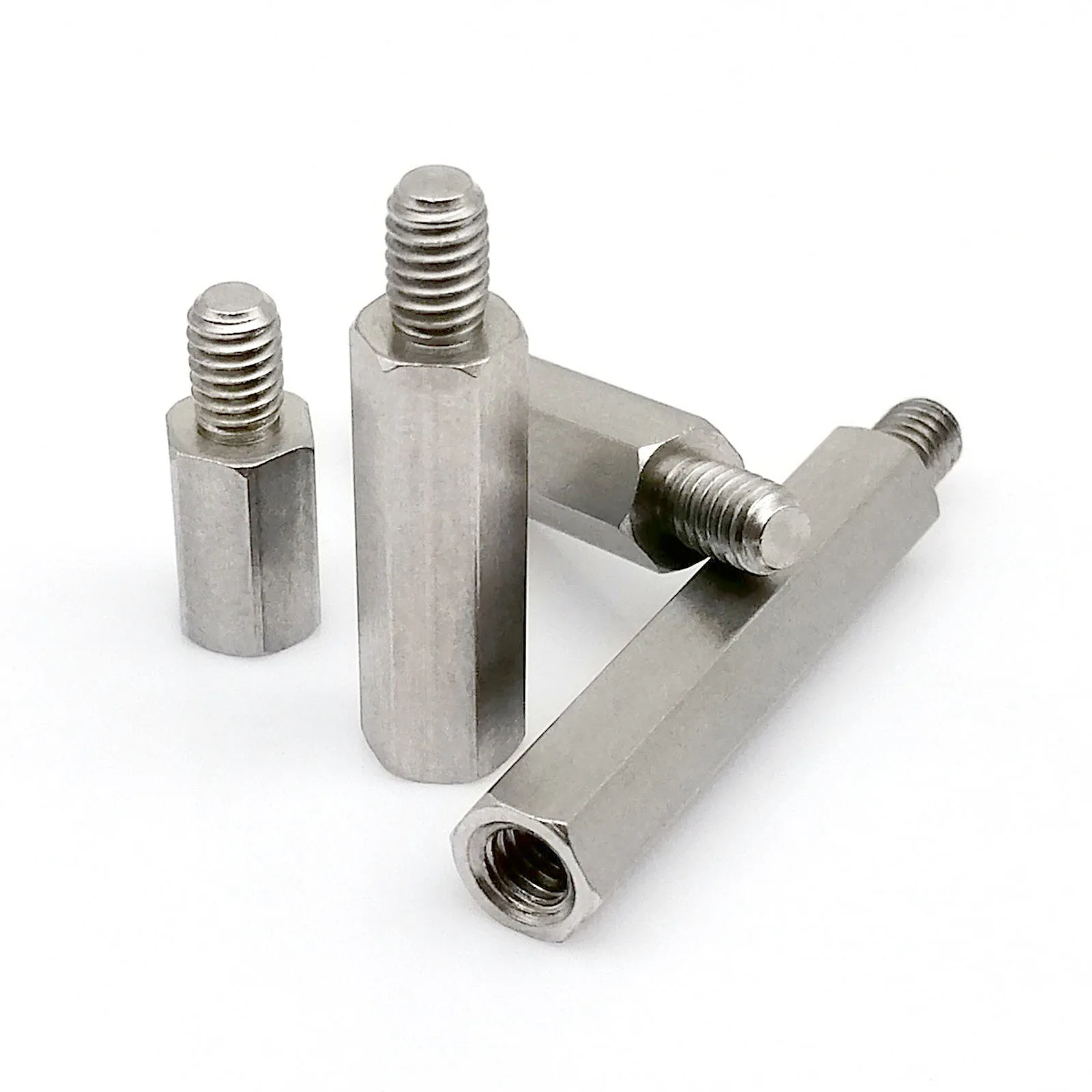 10pc M3 M4 304 Stainless Steel Coupling Joint Hex Standoff Hexagon ...