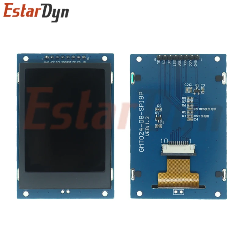 2.4″ inch 240*320 SPI TFT LCD Module Display Screen with ST7789 Driver – Ktechnics Systems
