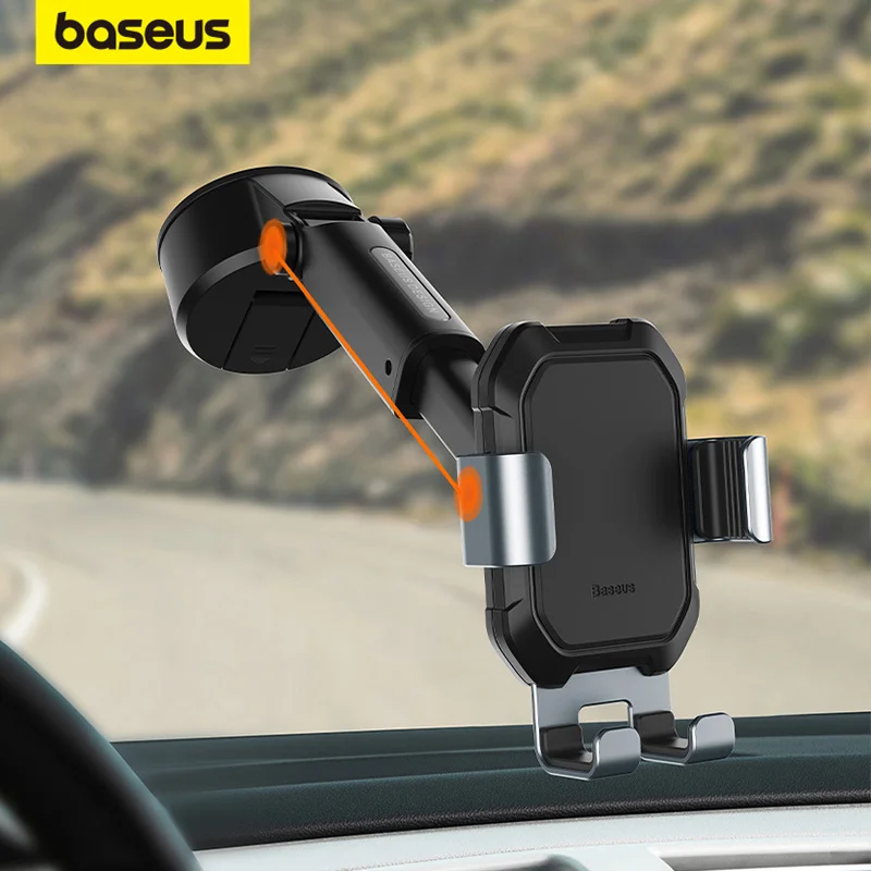 Baseus-Gravity-Car-Phone-Holder-Adjustable-Auto-Support-With-Suction ...