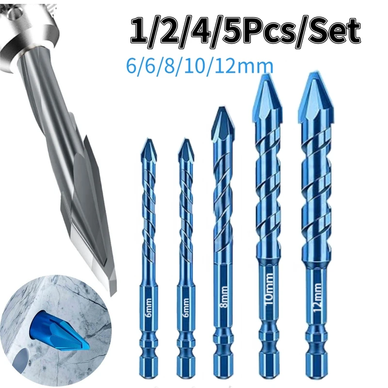 10PCS Drill Bits Special Crooked Head Eccentric Drill Twist Drill Bits ...