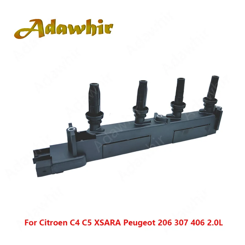 597098-Ignition-Coil-Pack-for-Peugeot-206-307-406-Citroen-C4-C5-XSARA-2 ...
