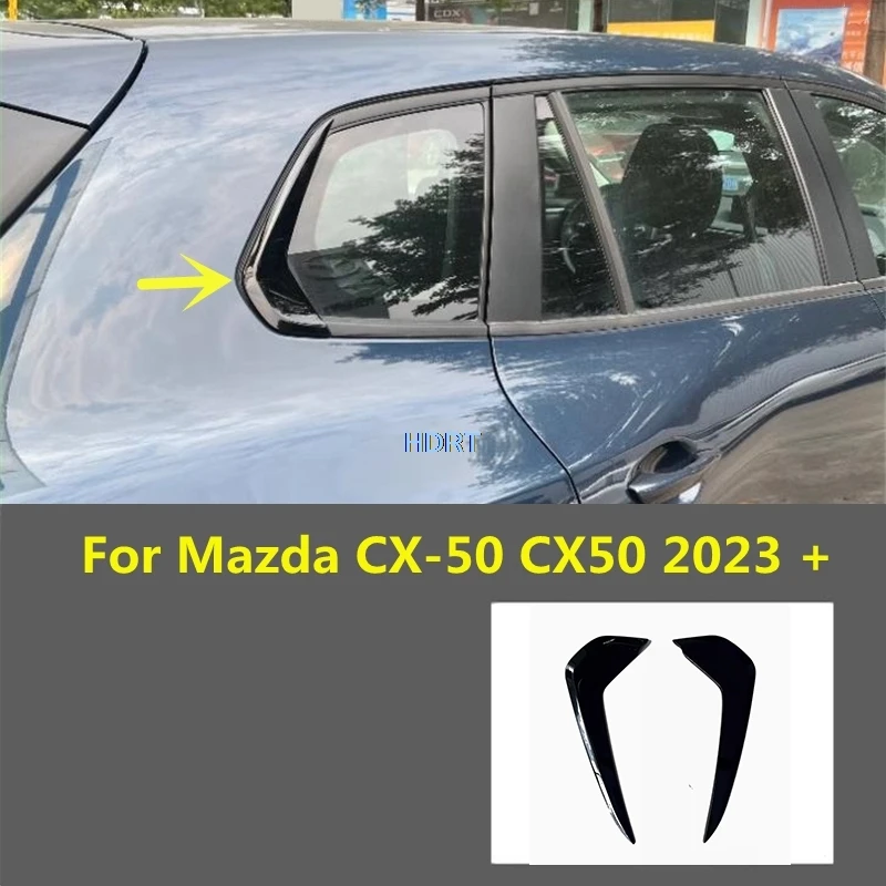 Rear-Posterior-Triangle-Cover-Window-Trim-Glass-Strip-For-Mazda-CX-50 ...