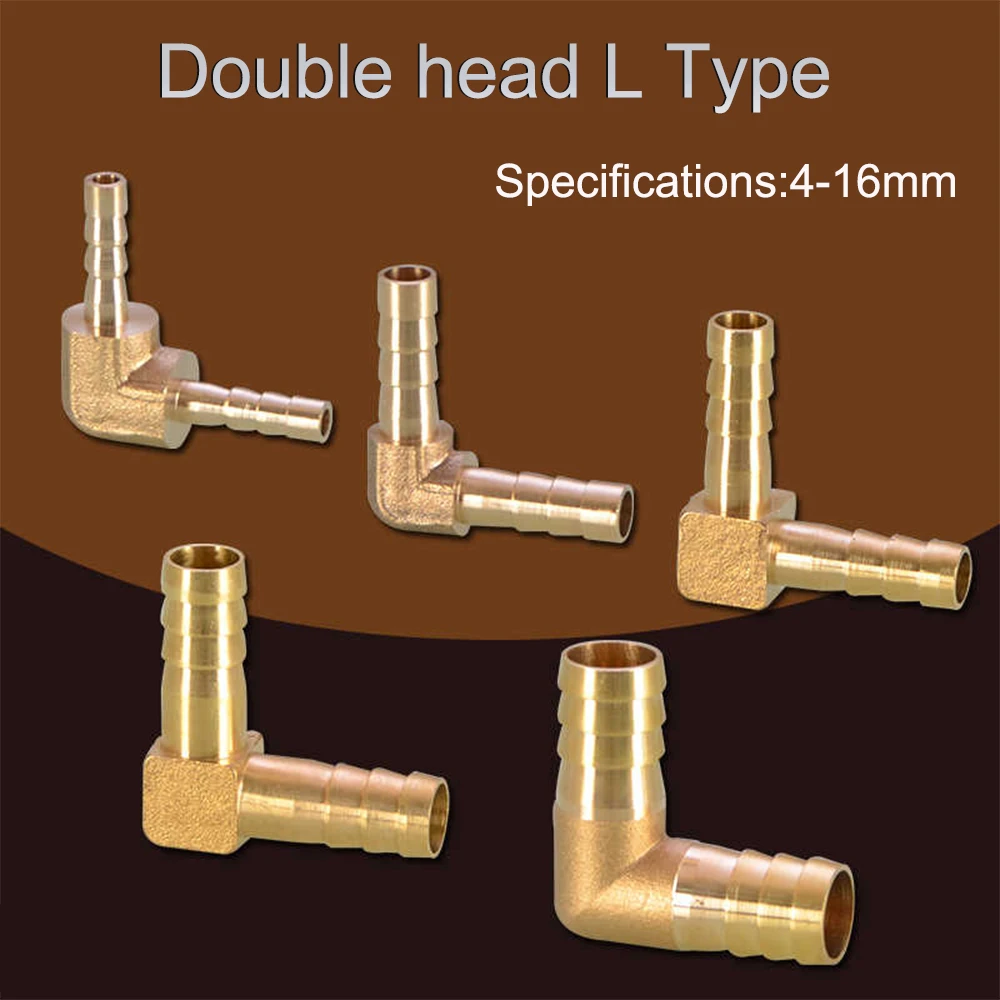 1/3/5/10Pcs Hose Connector Baota Head Elbow L Type For 4/6/10/12/14/16 ...