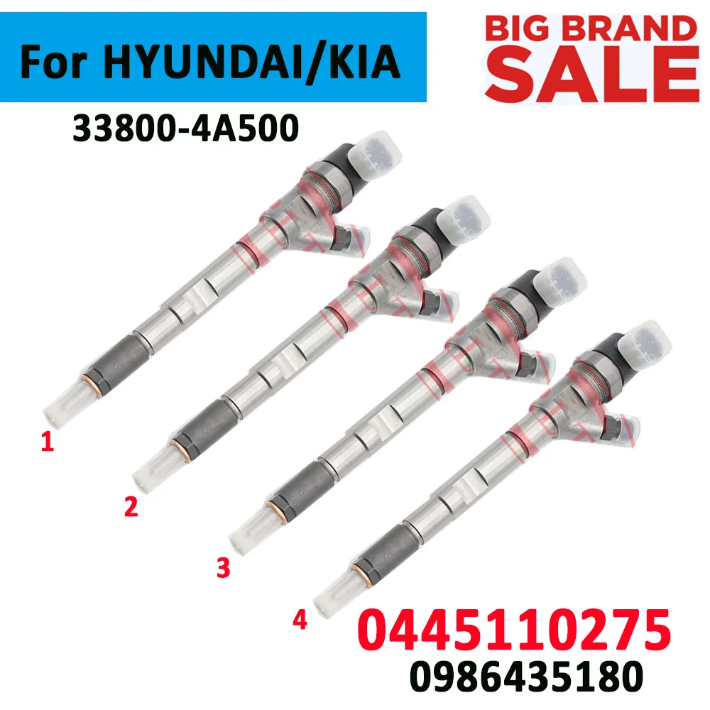 4PCS-0445110275-Diesel-Injection-Sprayer-Nozzle-0445110274-Common-Rail ...