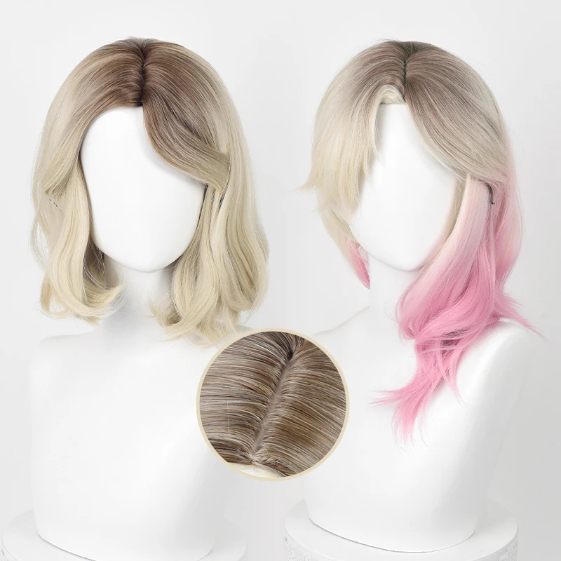 Gwen-Stacy-Cosplay-Wig-35cm-45cm-Short-Gwendolyn-Maxine-Stacy-Wigs-Heat ...