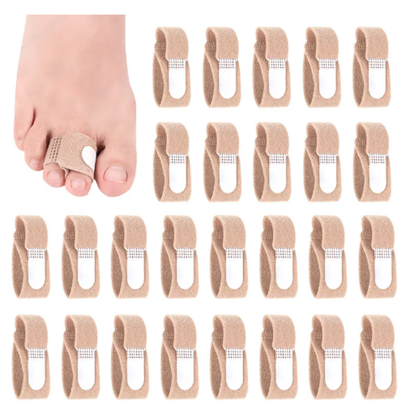 3-6Pcs-Toe-Finger-Straightener-Hammer-Toe-Tape-Hallux-Valgus-Corrector ...