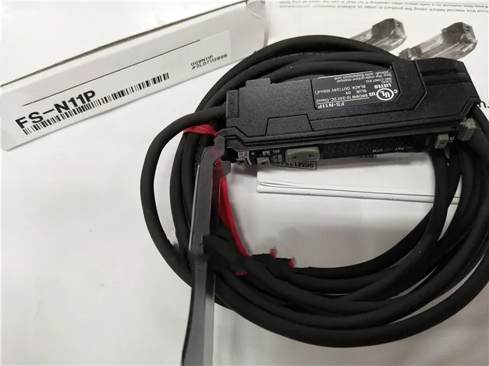 New original FS-N11P fiber amplifier cable type host PNP photoelectric ...