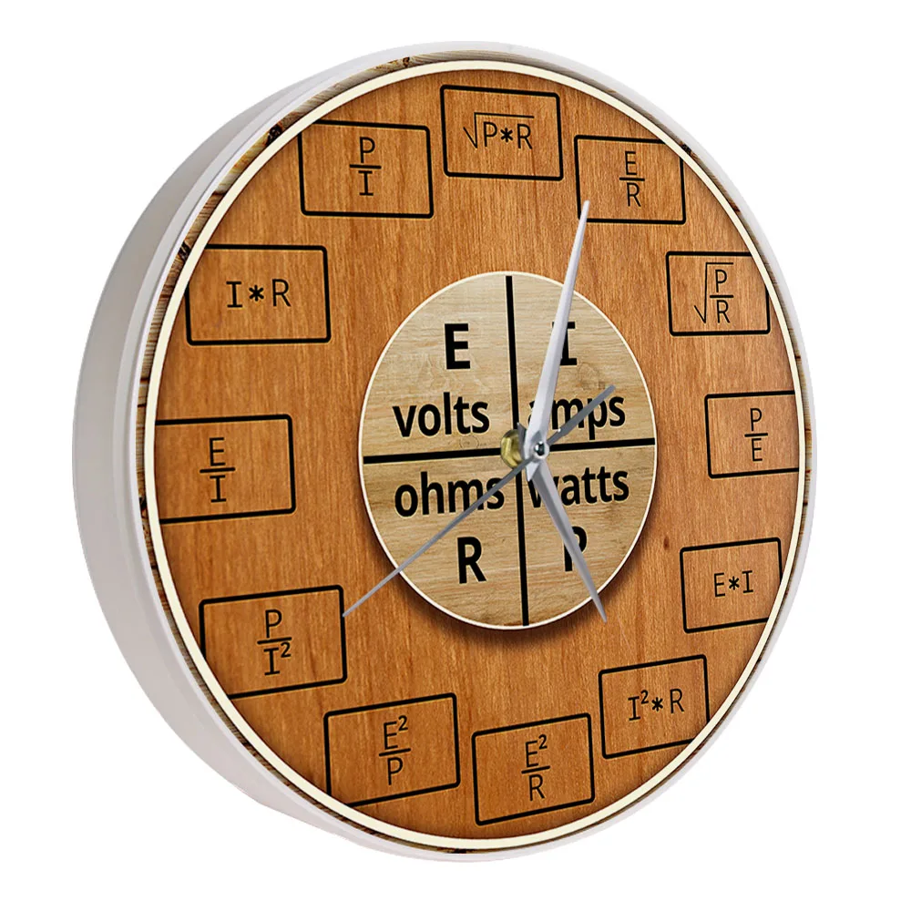 Ohm's Law Pie Chart Electrical Theory Wall Art Electrician, 44% OFF