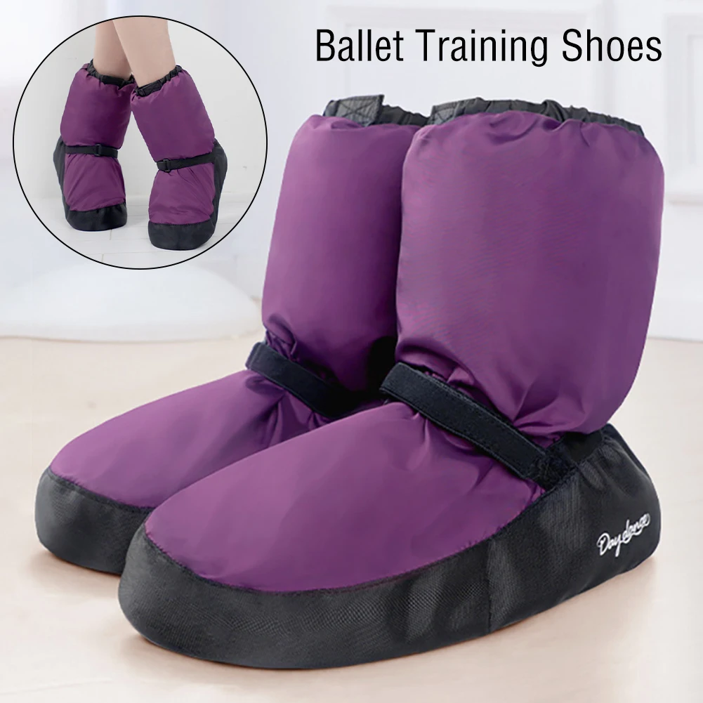 Warm-Bootie-Ballet-for-Women-Dance-Training-Shoes-Winter-Thermal-Down ...