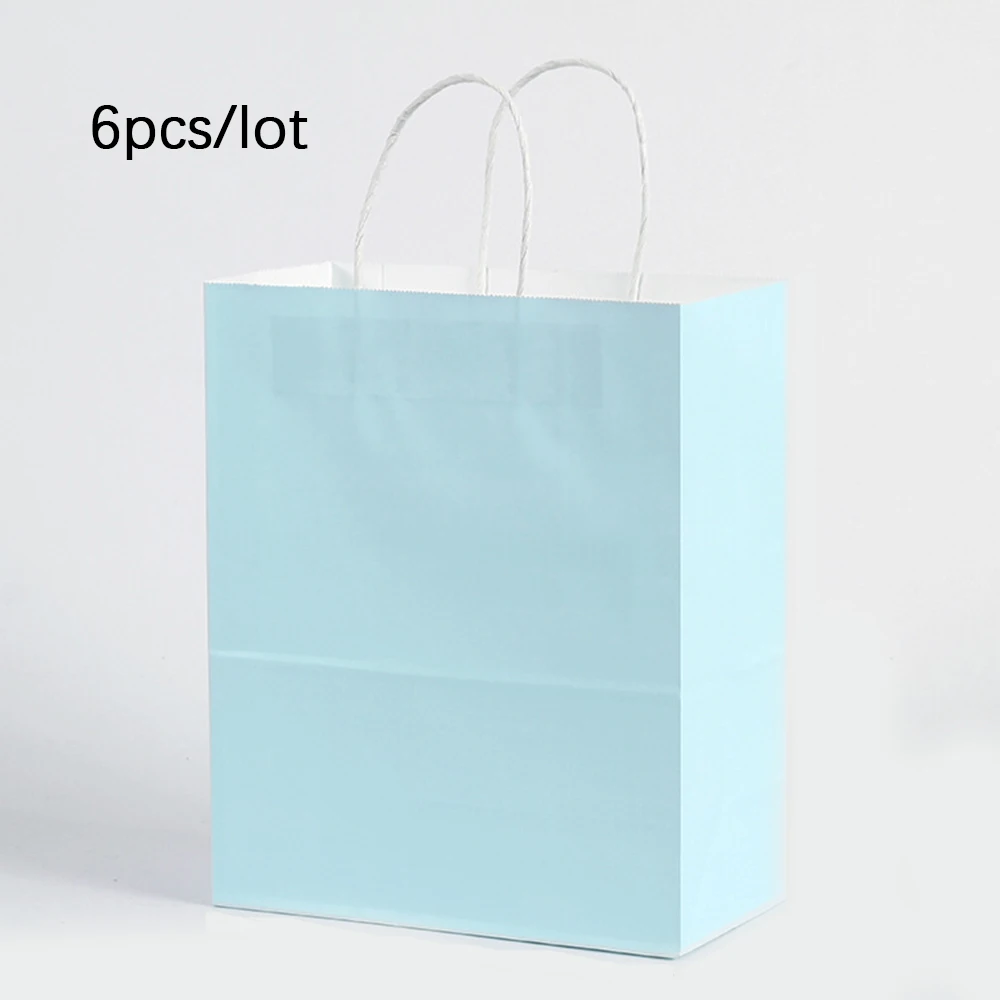 6 bolsas de regalo de papel para macarrones, bolsas para envolver ...
