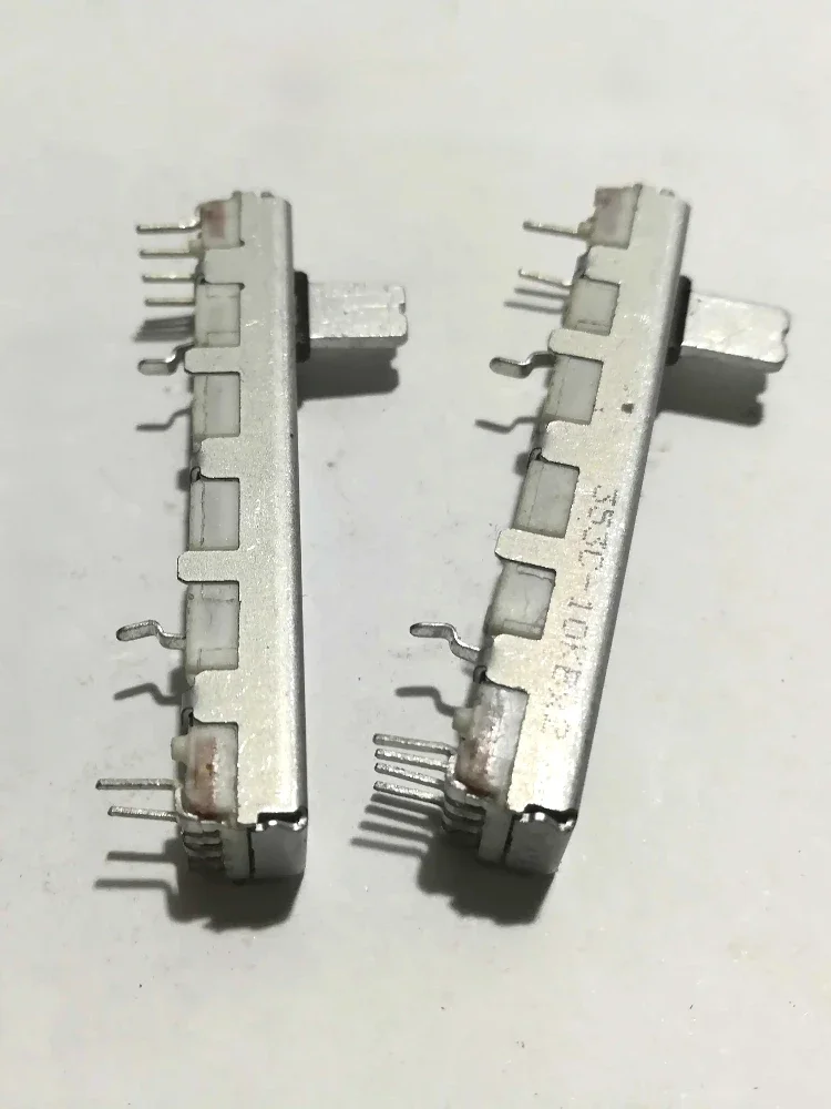 Slide potentiometer, 10KBx2, 30mm travel, with 8mm lever for Yamaha CLP ...