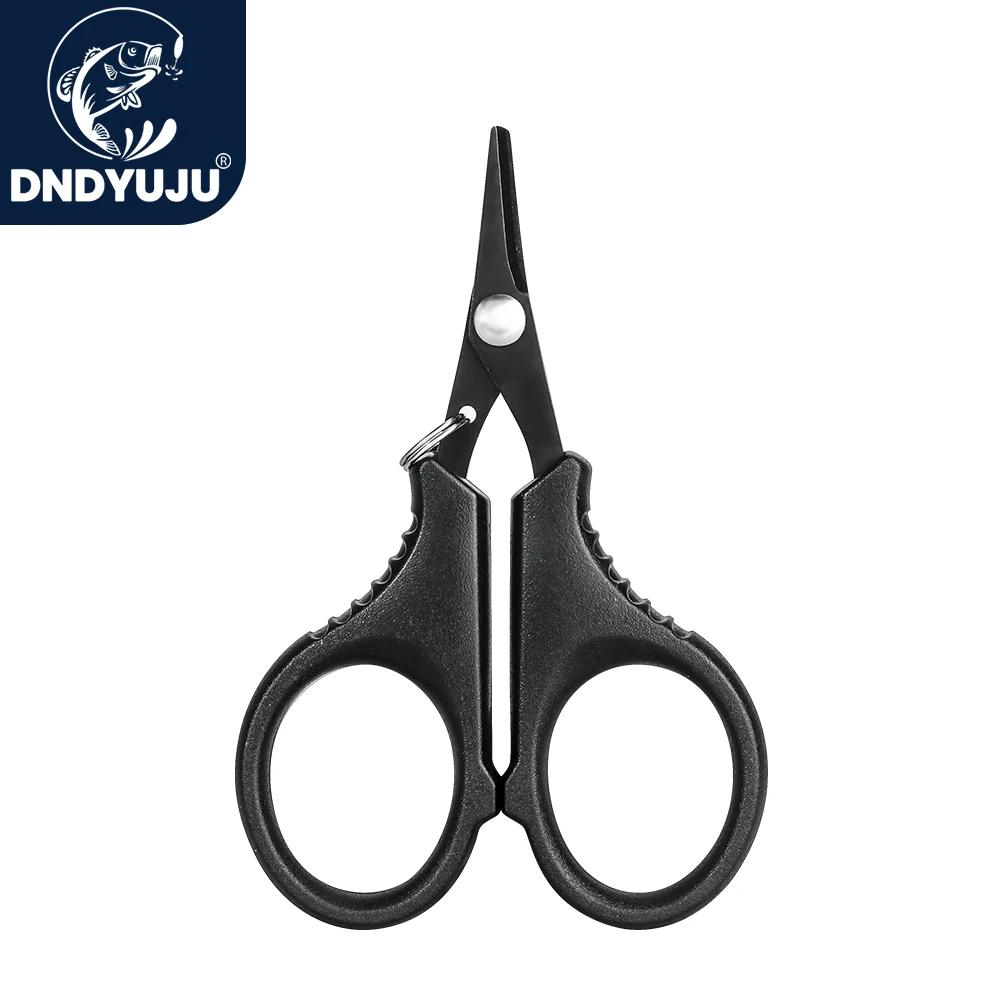 DNDYUJU-A-o-Inoxid-vel-Pesca-Scissor-Alicate-PE-Linha-Tran-a-Cortador ...