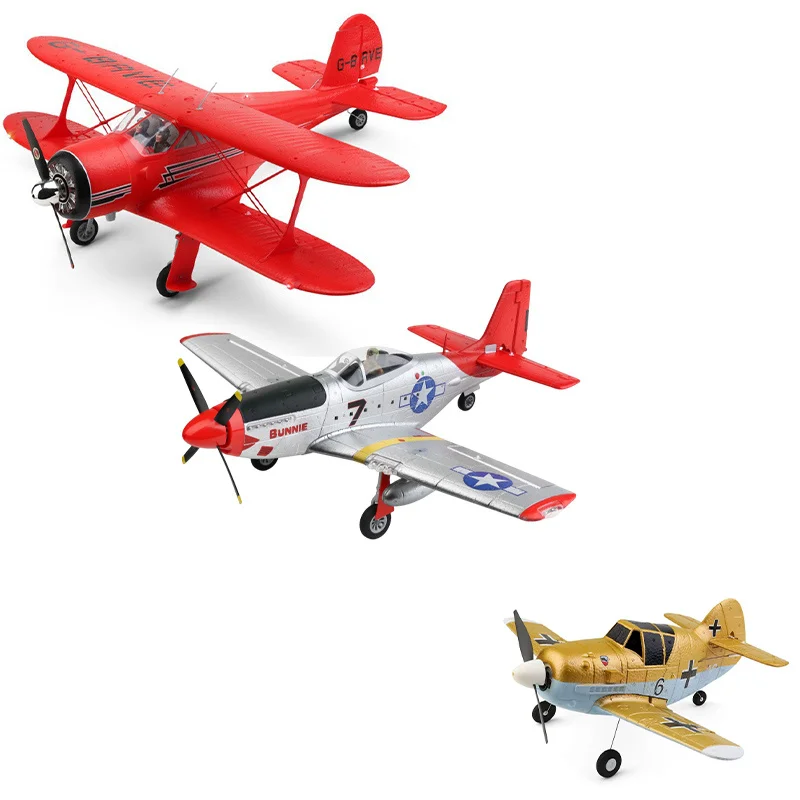 Weili-XKA300-Beech-D17S-biplane-3D-6G-system-real-aircraft-fixed-wing ...