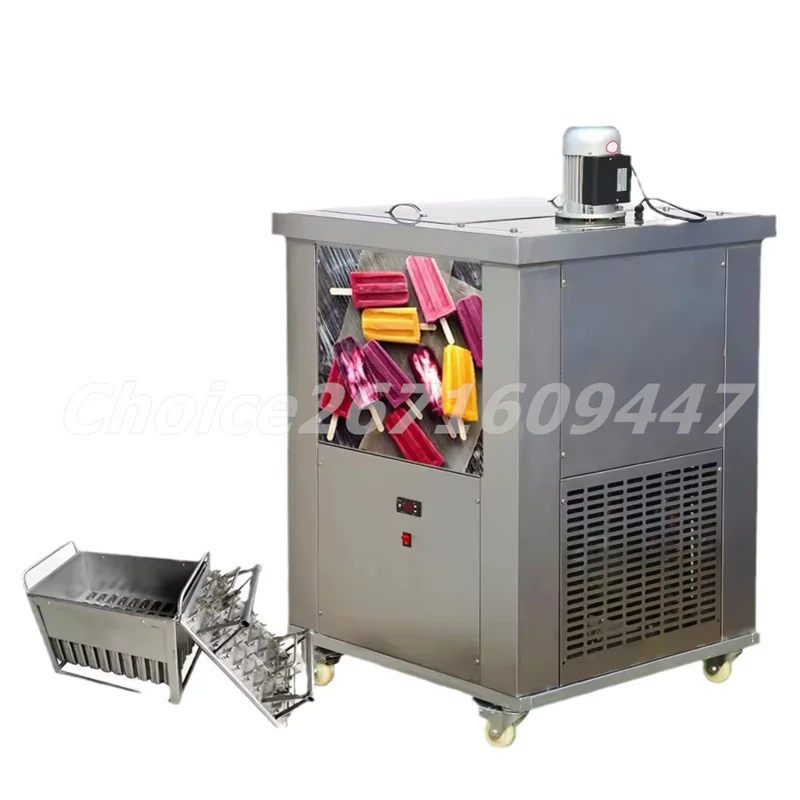 Commercial-2-Moulds-Popsicle-Making-Machine-Stainless-Steel-Ice-Lolly ...