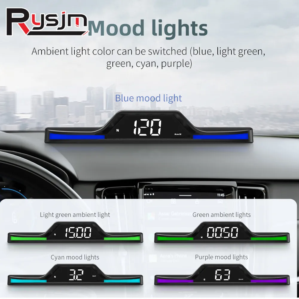 G15-HUD-GPS-Car-Speedometer-Clock-Electronic-Speed-Meter-Head-Up ...