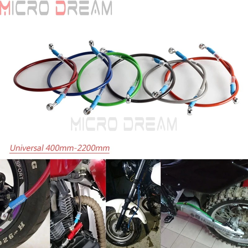 Braided-Brake-Hose-Moto-M10-Banjo-Motorcycle-ATV-Hydraulic-Clutch ...