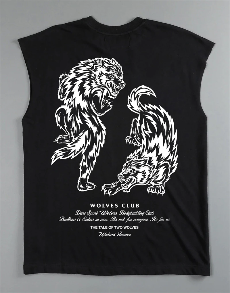 Darc-Wolves-Sport-Oversized-Sports-Tops-Gym-Fitness-Bodybuilding-Men ...