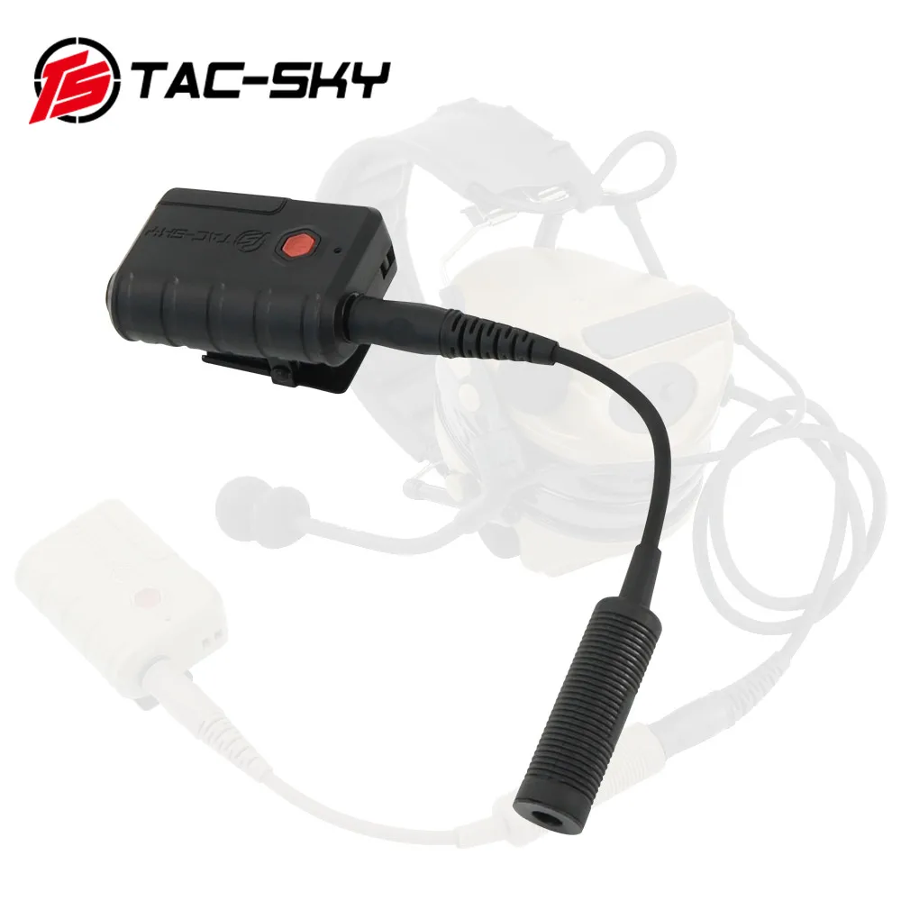 TAC-SKY-Tactical-Headset-Accessories-Bluetooth-Ptt-for-FCS-AMP-MSA ...