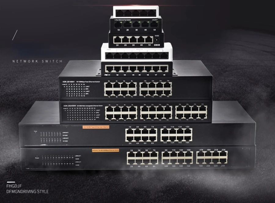 Conmutador-inteligente-Ethernet-de-alto-rendimiento-conmutador-de-red ...